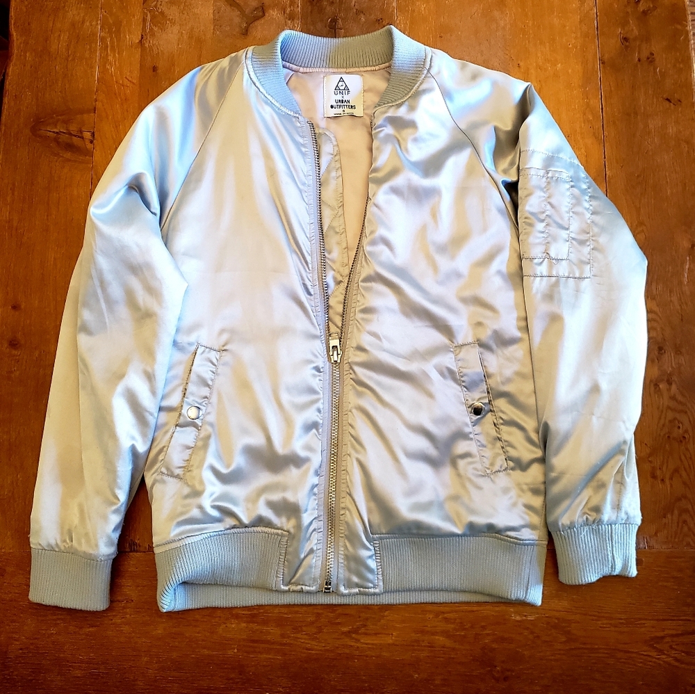 Unif X Urban Outfitters Silky Smooth Jacket - Gem